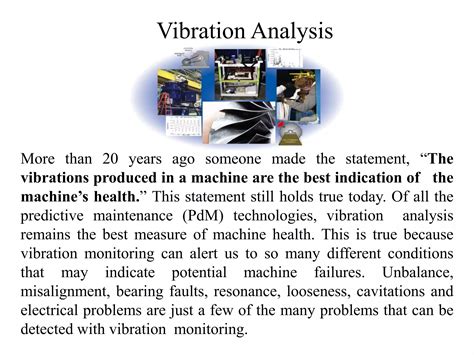 Condition Monitoring Technology Ppt