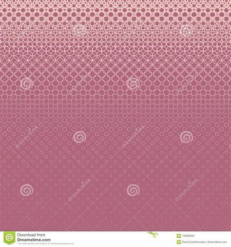 Halftone Circle Pattern Background Vector Graphic Design From Rings In Varying Sizes Stock
