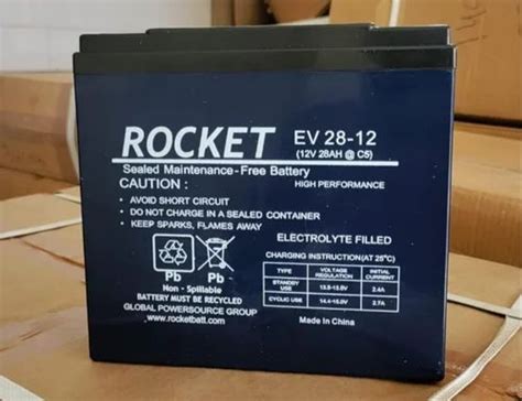 Rocket High Performance Battery 24v Capacity 180 Ah At Rs 3100 In Indore