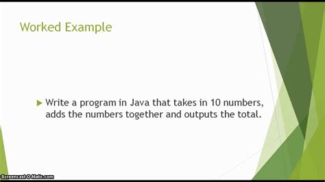 For Loop Java Youtube