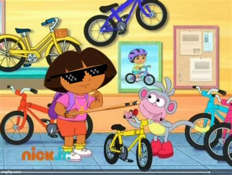 Dora Boots First Bike
