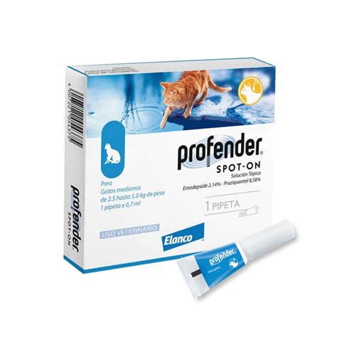 Profender Antiparasitario Interno Gatos De 25 A 5 Kg Club De Perros
