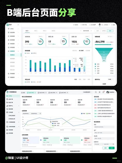 B端后台数据界面分享 3 锦鉴 Ui设计师 来自小红书网页版 花瓣网