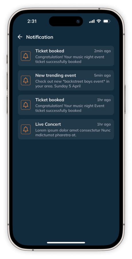Events App Template Dj App Template Event Ticket Booking App Template In React Native