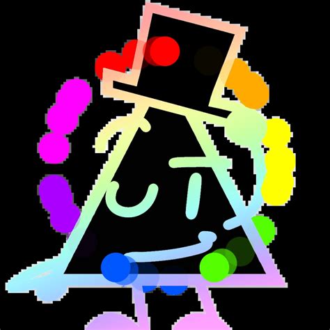 Cartoony Rainbow Triangle Find The Triangles Wiki Fandom