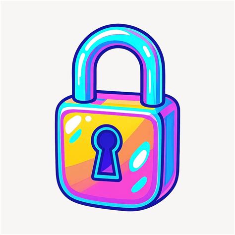 Cute Padlock Illustration Images Free Photos Png Stickers Wallpapers And Backgrounds Rawpixel