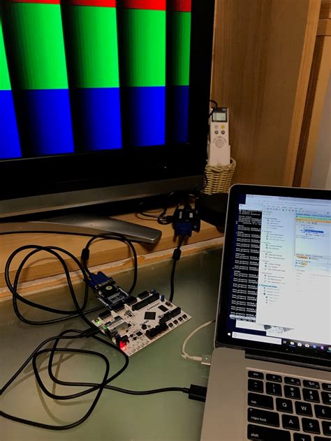 Tatsuro Annex Arty に Pmod Vga を繋げてみた