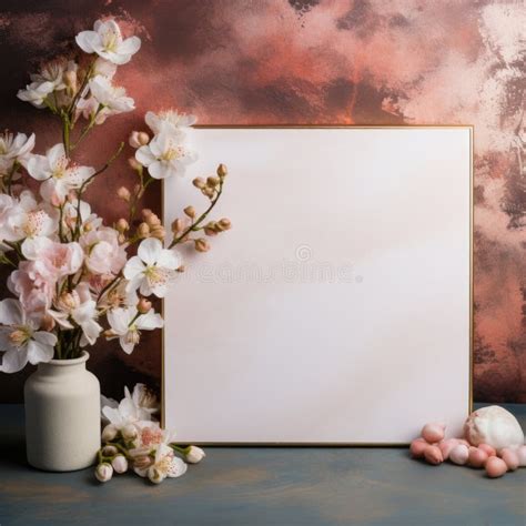 Background With Wedding Decorations Copy Space Watercolor Ai