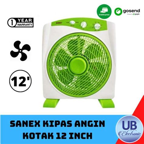 Promo Kipas Angin Kotak Sanex Inch Box Fan Murah Terbaik Diskon Di Seller Allpucart