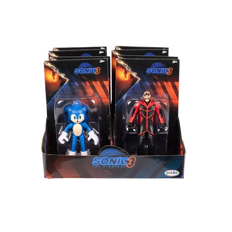 Sonic The Hedgehog 3 Movie 25 Inch Action Figures Assortment Sold