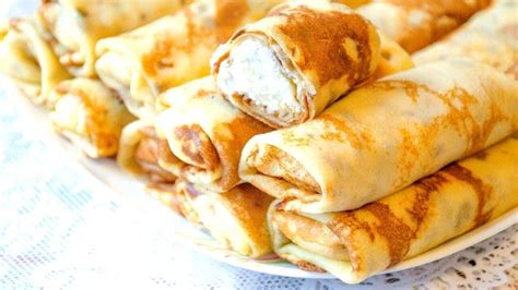 Блинчики с творогом