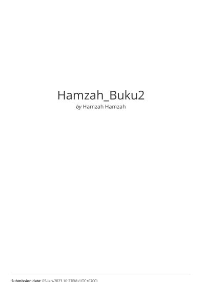Hamzahbuku2 By Hamzah Hamzah