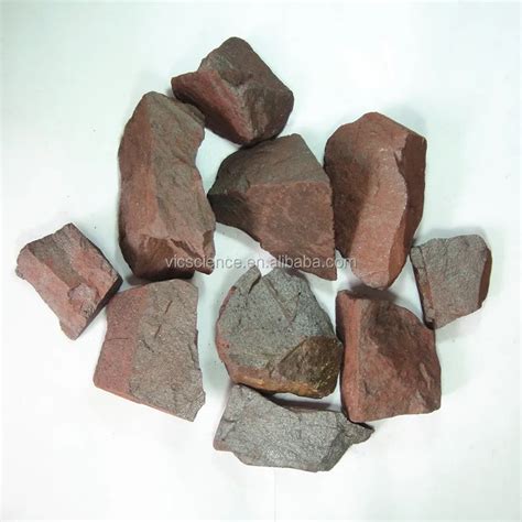 Red Oolitic Hematite Mineral Rock Materials For Education
