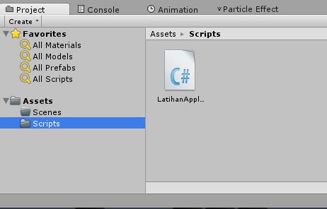 Unity C Tutorial Indonesia Basic Application Unity C Tutorial Indonesia