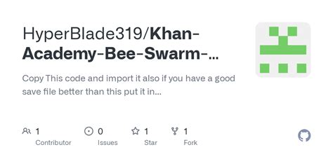 Releases HyperBlade Khan Academy Bee Swarm Simulator Save File GitHub