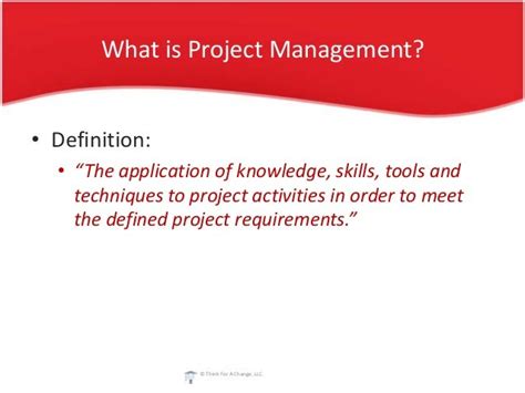 Project Management Foundations Course 101 Project Management Concep…