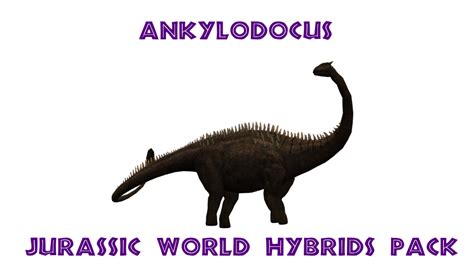 Ankylodocus Jurassic World Hybrids Pack By Gorgongorgosaurus On Deviantart