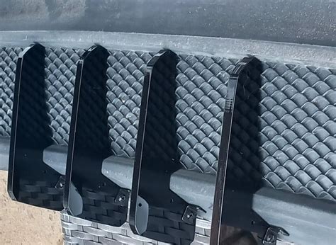 For Mercedes A250 W176 Diffuser Fins X4 Mercedes A Class A250 W176 Diffuser F1 Racecraft