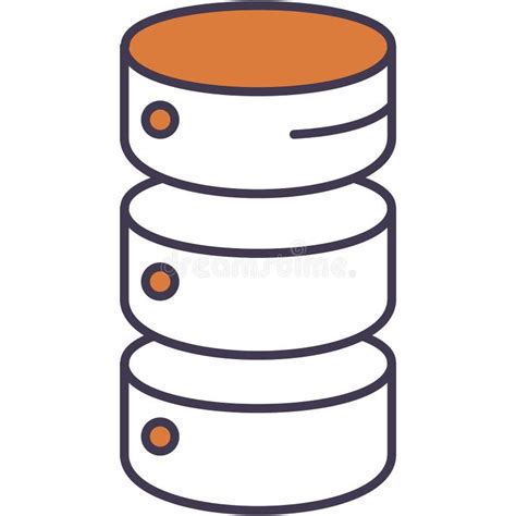 Database Icon Data Server Base Vector Cylinder Stock Illustration Illustration Of Cloud