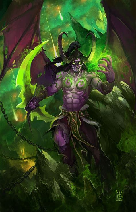Illidan Stormrage World Of Warcraft Characters Wow Of Warcraft