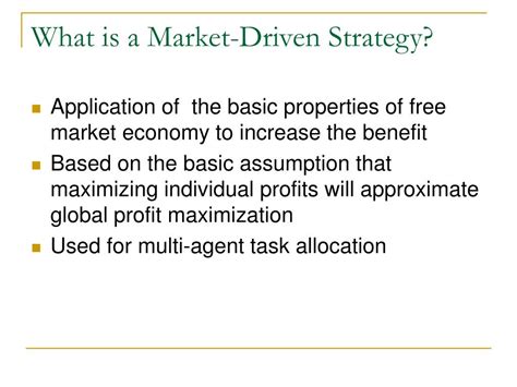 Ppt Market Driven Multi Agent Collaboration In Robot Soccer Domain Powerpoint Presentation