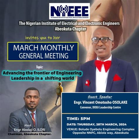 Engr Vincent Osolake Mba Coren R Engr Nemsa Mnse Mnipe Mnifengm Mnieee On Linkedin Join