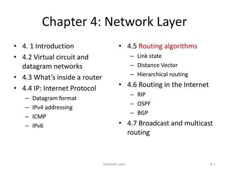 Ppt Chapter 4 Network Layer Powerpoint Presentation Free Download