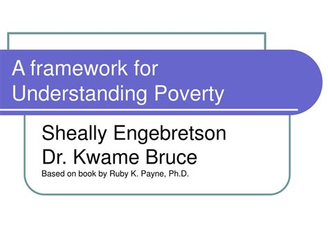 Ppt A Framework For Understanding Poverty Powerpoint Presentation Free Download Id 5858045