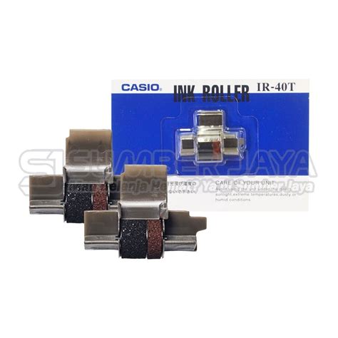 Jual Ink Roller Casio Ir 40t Tinta Kalkulator Calculator Gulungan Tinta Ori Shopee Indonesia