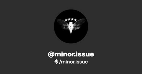 Minor Issue Listen On YouTube Spotify Apple Music Linktree