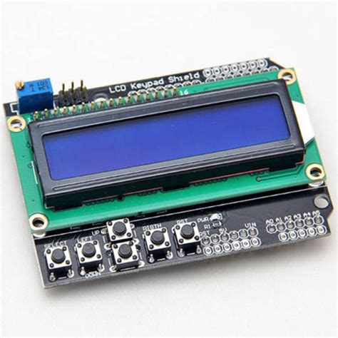 DISPLAY 16X2 LCD SHIELD KEYPAD 6 BOTÕES P ARDUINO