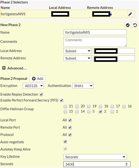 Technical Tip Fortigate To Aws Ipsec Vpn Fortinet Community Hot Sex Picture