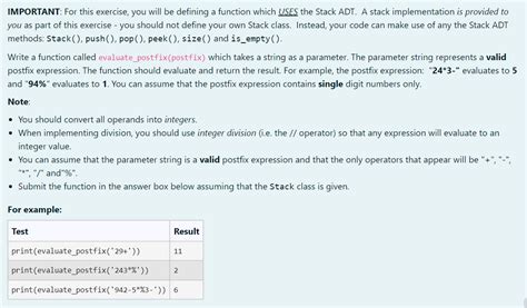 Solved Important For This Exercise You Will Be Defining A