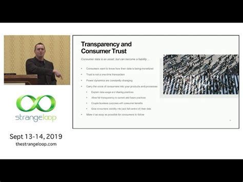 Strange Loop Conference Talk Privacy Governance And Explainability In