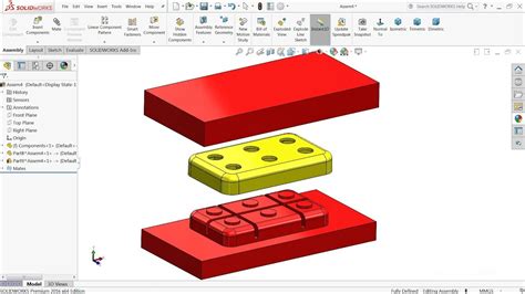 Solidworks Tutorial Mold Design In Solidworks Cavity And Core In Solidworks Youtube