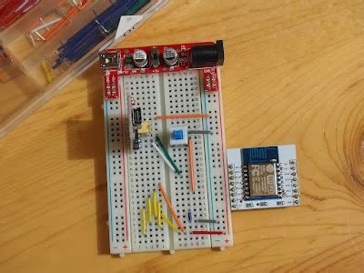 Arduino Er Fit ESP Breakout Board On Breadboard