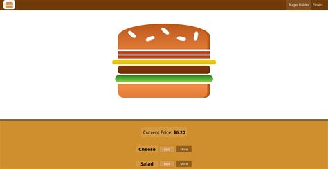 GitHub Youssef Md The Burger Builder Build And Order Your Burguer