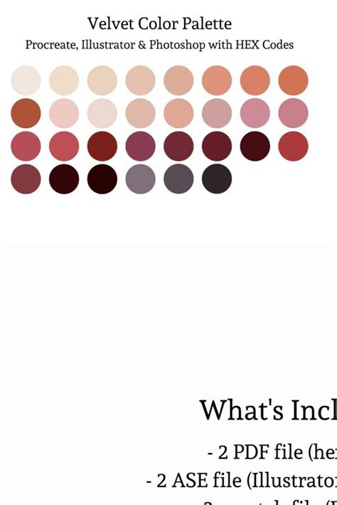 Color Palettes Procreate Illustrator Masterbundles