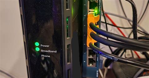 Tp Link Port Switch To At T Modem Holder By Ryzenchr Download Free STL Model Printables Com