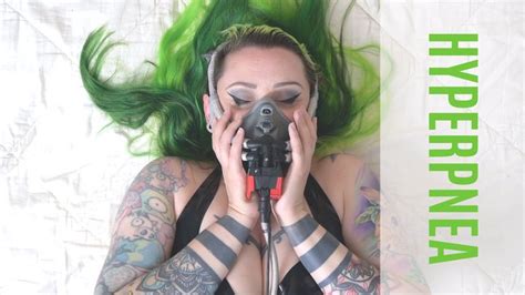 Leela Lapin Dons An Aviator Mask And Breathes Heavily While Masturbating In Hyperpnea Clips By