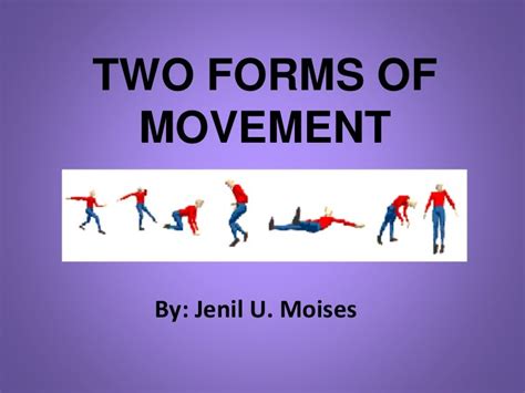 Locomotor And Non Locomotor Movements
