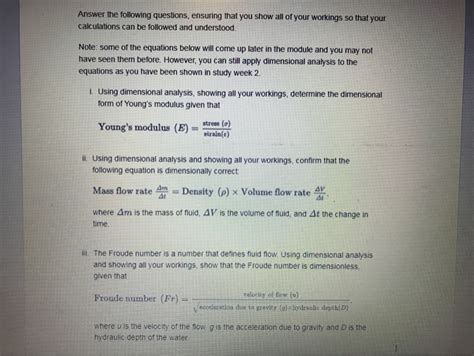 Solved Answer The Following Questions Ensuring That You