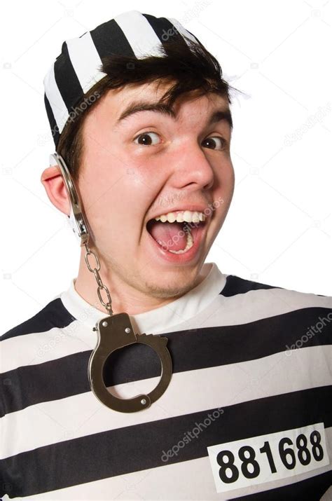 Prisionero Aislado En El Fondo Blanco 2024