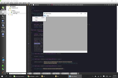 C WxWidgets WxMenuBar S Dropdown Menu Alignment Is Wrong Stack Overflow