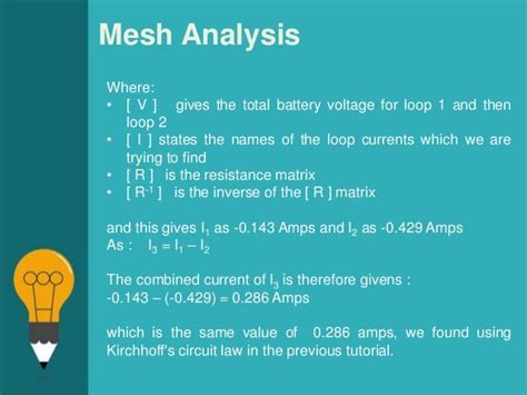 mesh analysis and nodal analysis