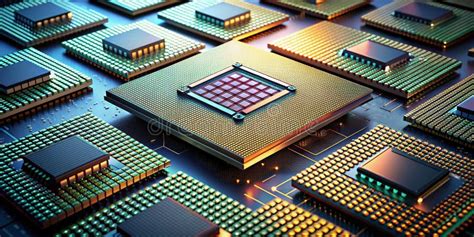 Unleashing The Potential Of Multi Core Cpus In Modern Computing Creative Ai Stock Illustration