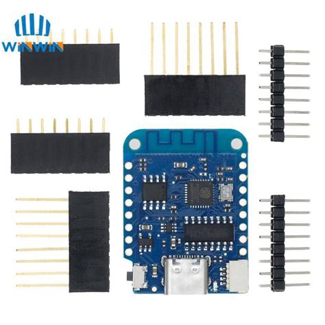 D1 Mini V400 Type C Usb Wemos Internet Of Things Board Based Esp8266 4mb Micropython Nodemcu