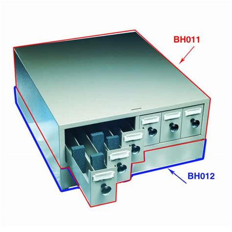 6 Draw Microslide Storage Cabinet Bh011