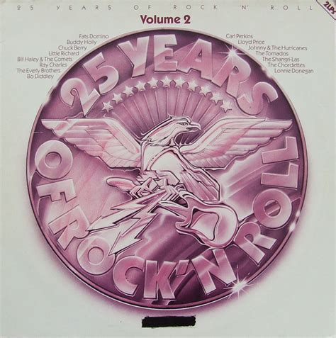 Various ‎ 25 Years Of Rocknroll Volume 2 2xlp
