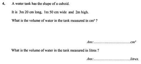 11 Plus 11 Maths Topic Volume Past Paper Questions Pi Academy